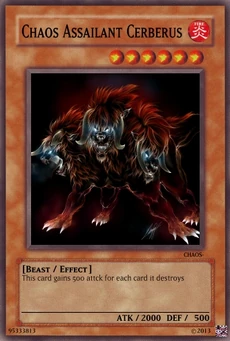 Chaos Assailant Cerberus | Game card maker Wiki | Fandom
