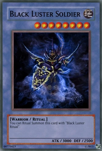 Black Luster Soldier | Game card maker Wiki | Fandom
