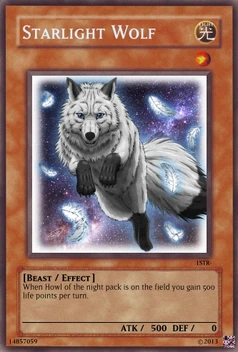 Starlight Wolf | Game card maker Wiki | Fandom