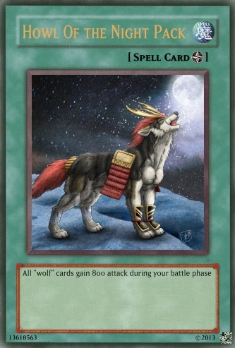 Howl of the night Pack | Game card maker Wiki | Fandom