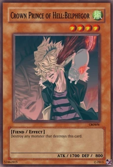 Crown Prince of Hell:Belphegor | Game card maker Wiki | Fandom