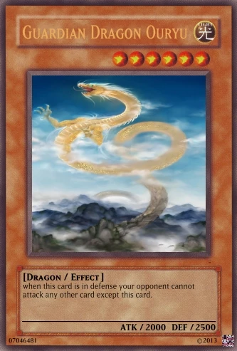 Guardian Dragon Ouryu | Game card maker Wiki | Fandom