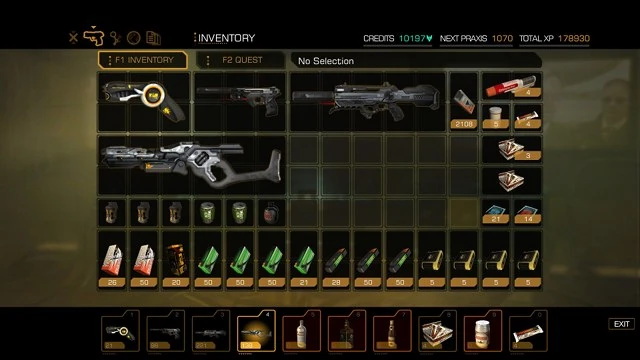 Game Inventory Design