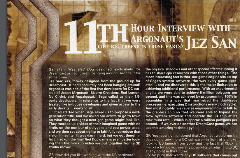 Jeremy Elliott "Jez" San | Game Developers Wiki | Fandom