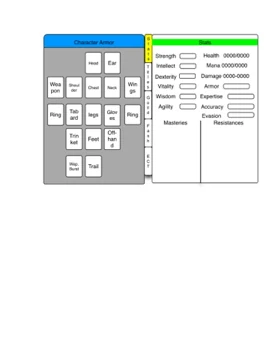 Character Screen Interface | Game Development Design ~ Private Wiki ...