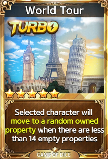 World Tour | Game of Dice Wikia | Fandom