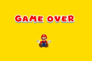 Super Mario 3d World Game Over