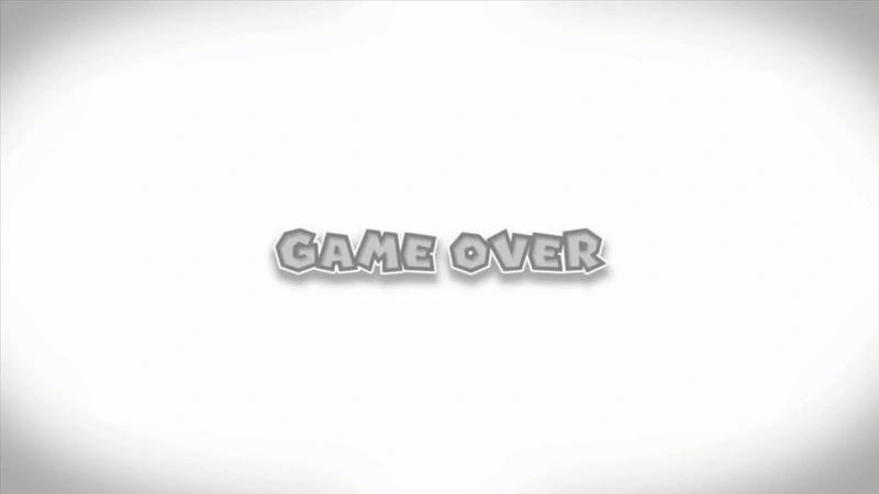 Game Over Mario Screen
