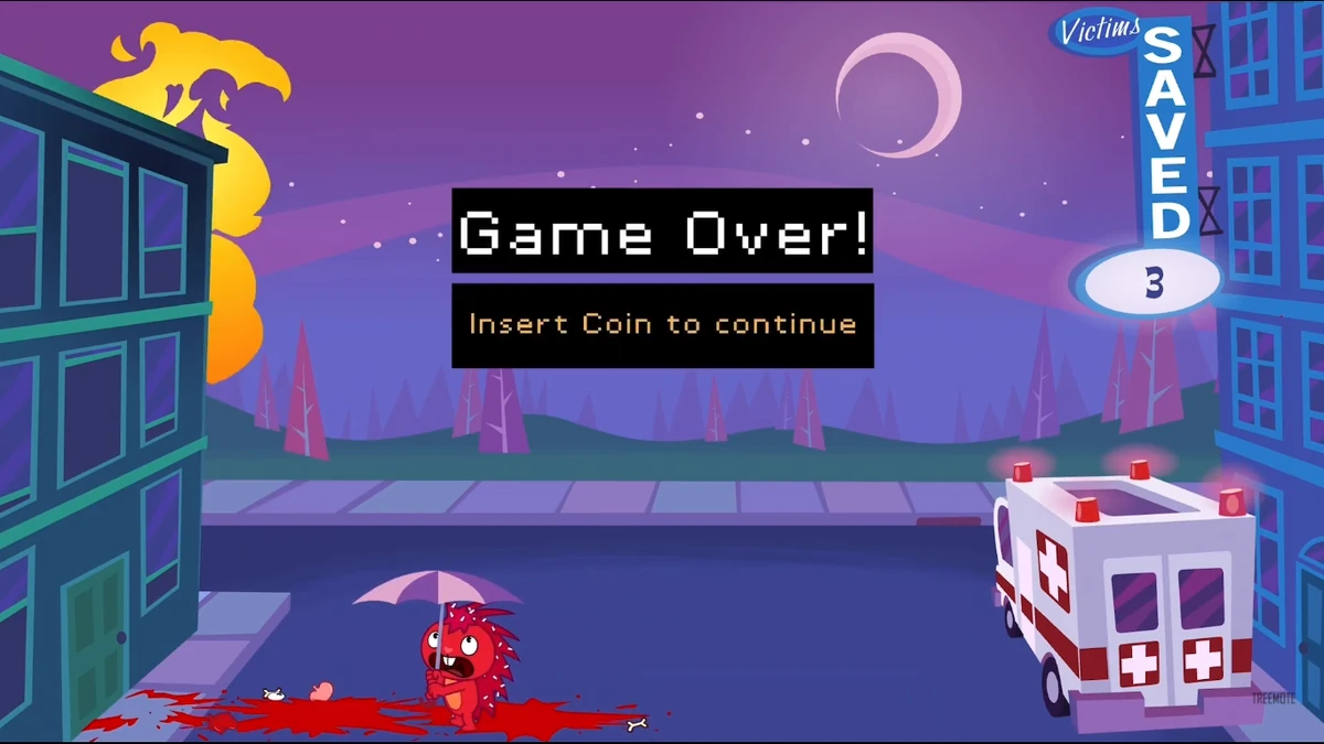 Happy Tree Friends: Fire Escape | Game Over Dex Wiki | Fandom