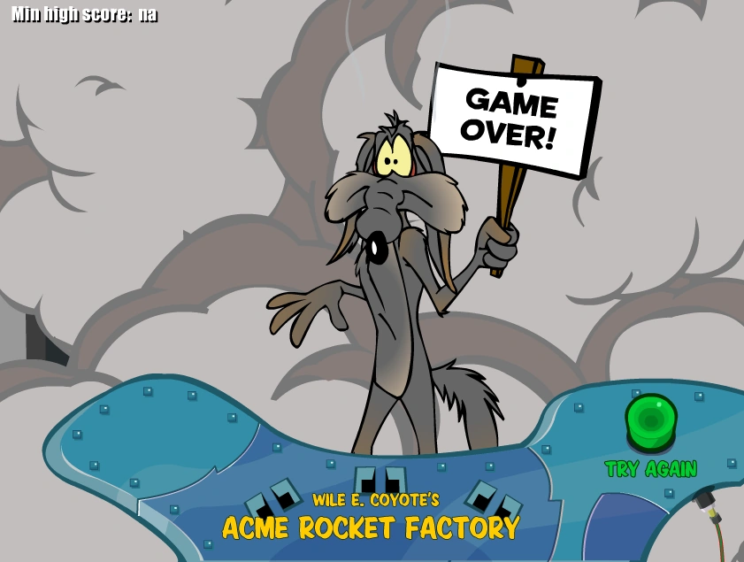 Looney Tunes: Wile E. Coyote's ACME Rocket Factory | Game Over Dex Wiki ...