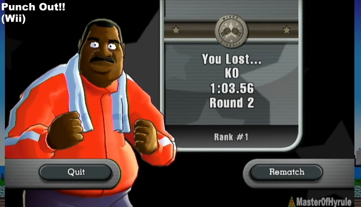 Punch Out Wii Game Over Dex Wiki Fandom