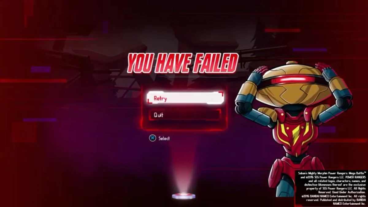 Mighty Morphin Power Rangers: Mega Battle | Game Over Dex Wiki | Fandom