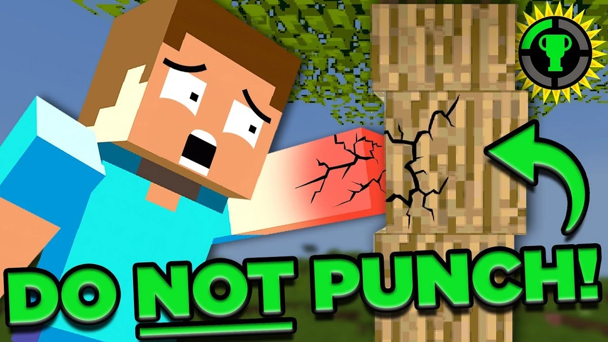 Minecraft, STOP Punching Trees! | The Theorists Wiki | Fandom