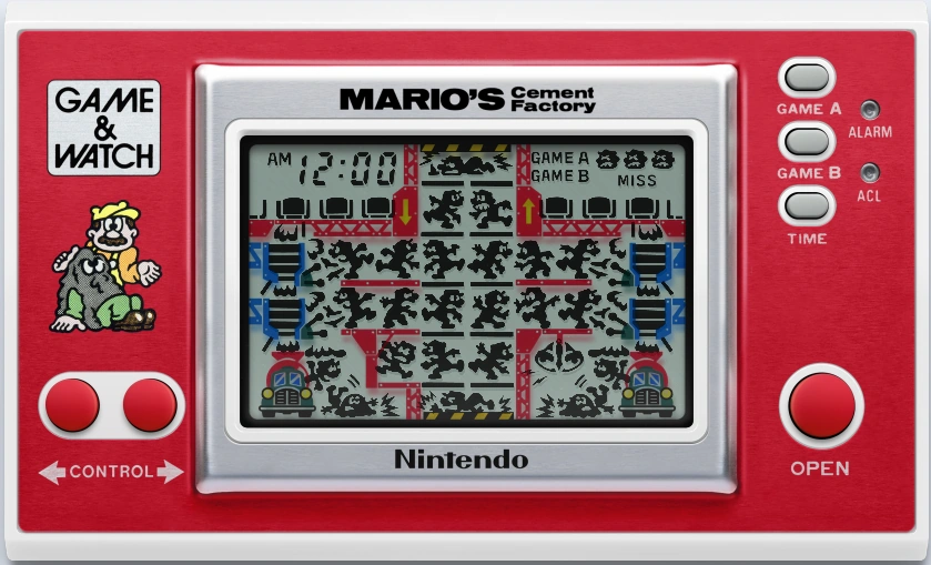 Mario's Cement Factory (New Wide Screen) | Game & watch Appreciation ...
