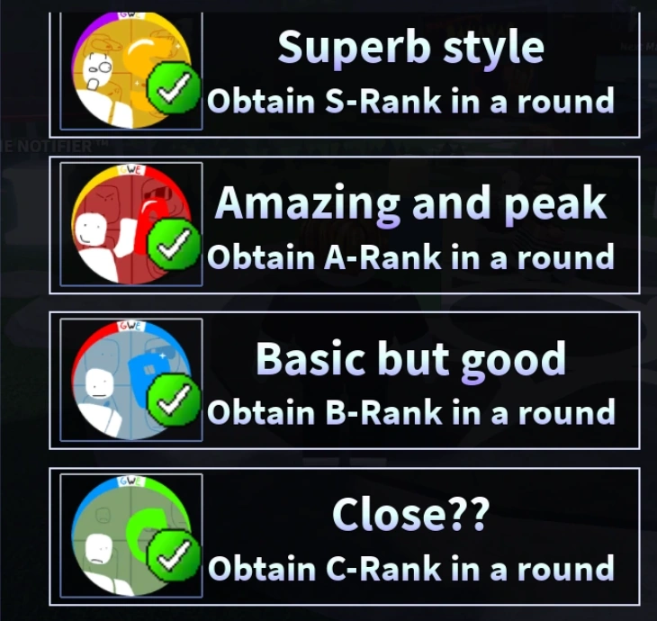 Ranks | Game With Evil Wiki | Fandom