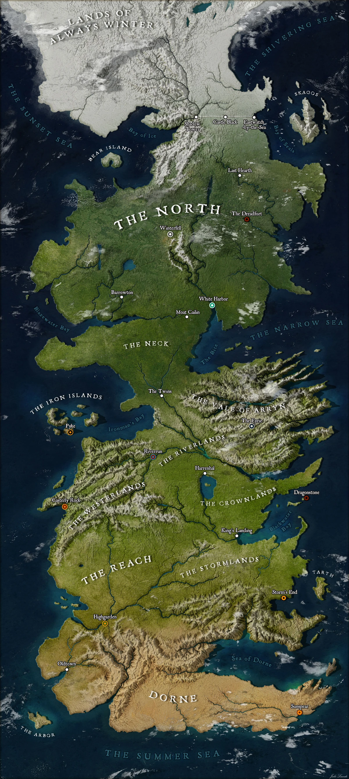 Seven Kingdoms | Game of Thrones Rewritten Wiki | Fandom