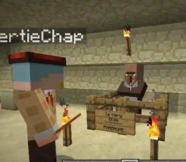 Gamechap Herobrine Superhero Clipart