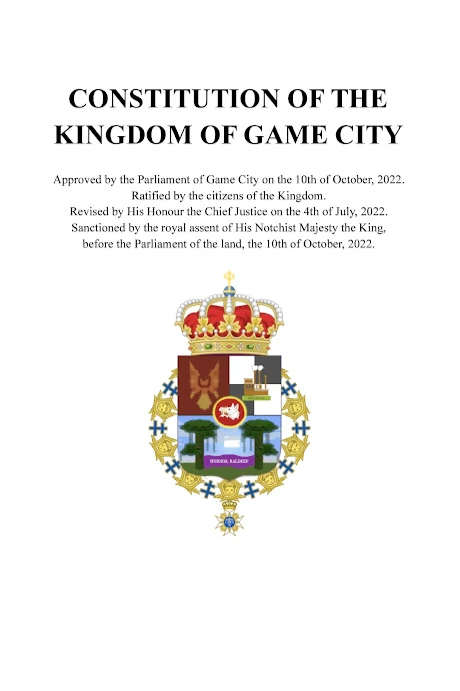 Constitution | Game City Wiki | Fandom