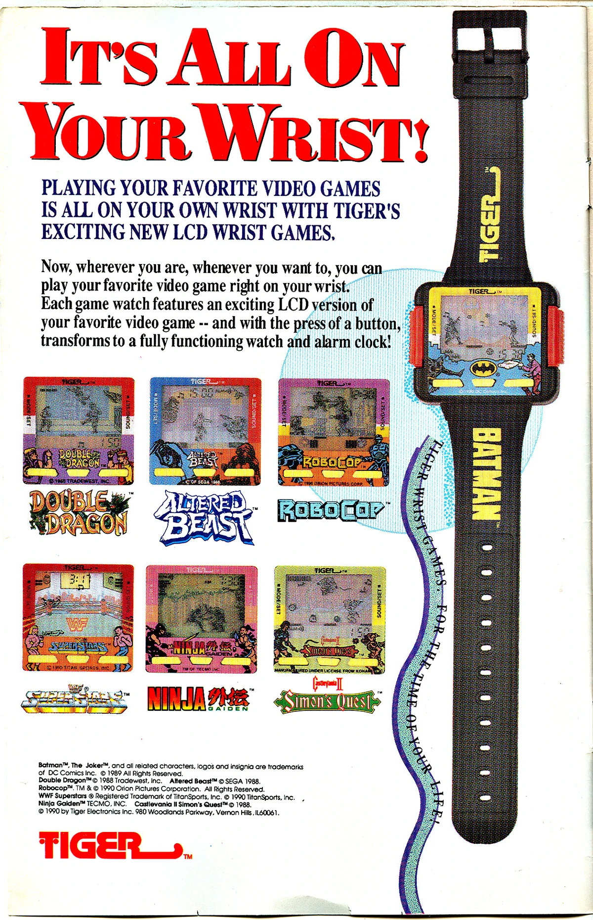 Tiger Wrist Games | Game Console Wiki | Fandom