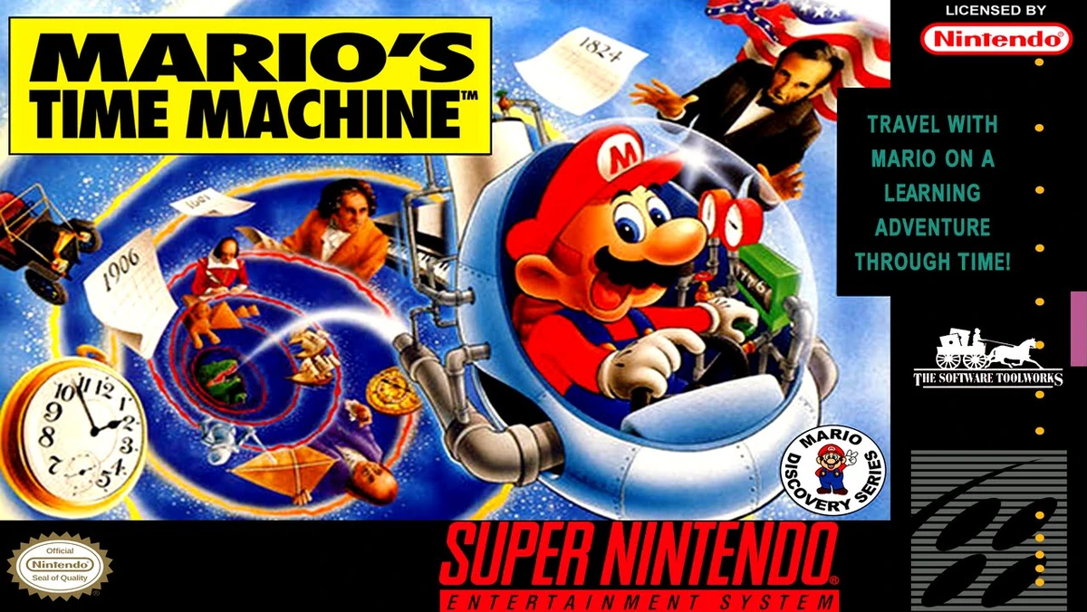 Mario's Time Machine | Game Grumps Wiki | Fandom