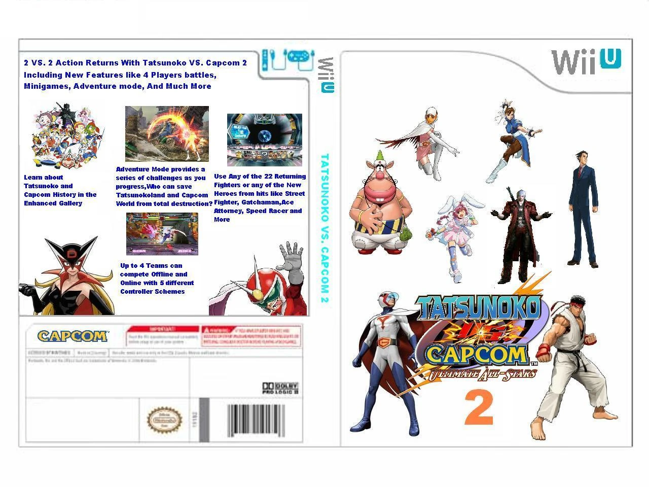 Tatsunoko VS Capcom 2-Multiverse Crossover | Game Ideas Wiki | Fandom