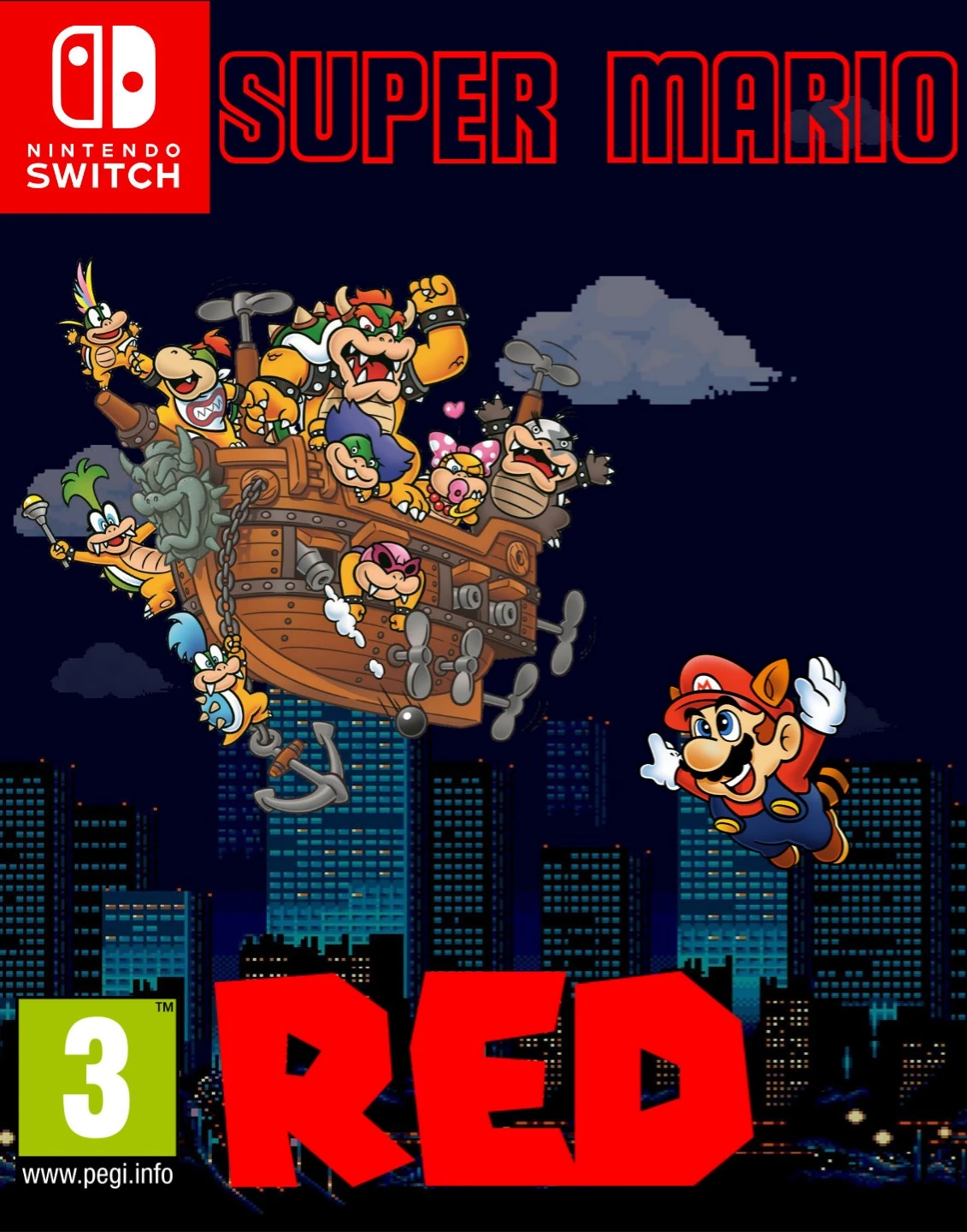 Super Mario Bros. Red | Game Ideas Wiki | Fandom