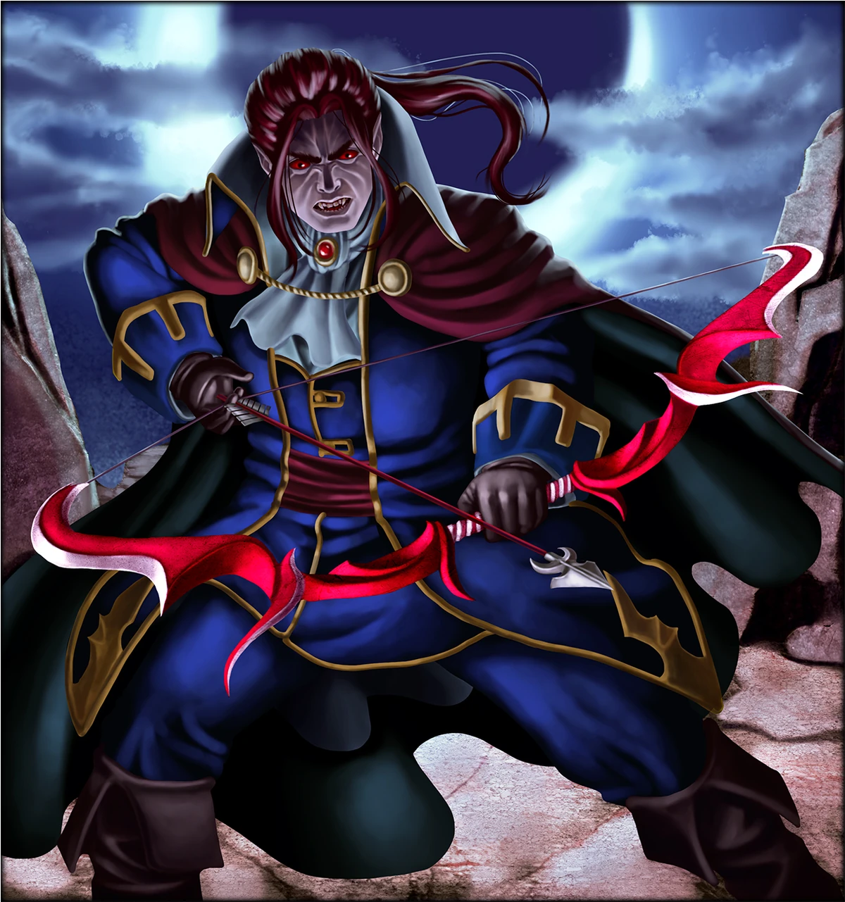 Zephyrus, O Arqueiro Vampírico | Wiki Game of Kings Cardgame | Fandom