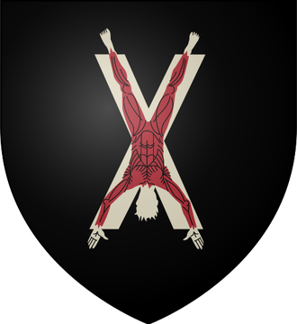 Game Of Thrones 30x50 House Bolton Sigil Wall Banner, 56% OFF