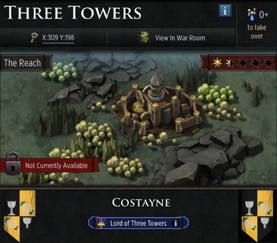 Three Towers - Game of Thrones: Conquest Wiki