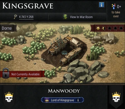 Kingsgrave - Game of Thrones: Conquest Wiki