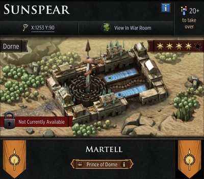 Sunspear - Game of Thrones: Conquest Wiki