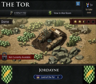 The Tor - Game of Thrones: Conquest Wiki