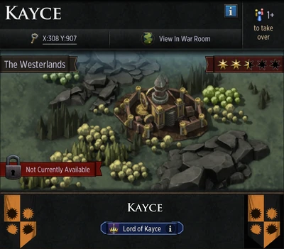Kayce - Game of Thrones: Conquest Wiki