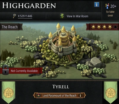 Highgarden - Game of Thrones: Conquest Wiki