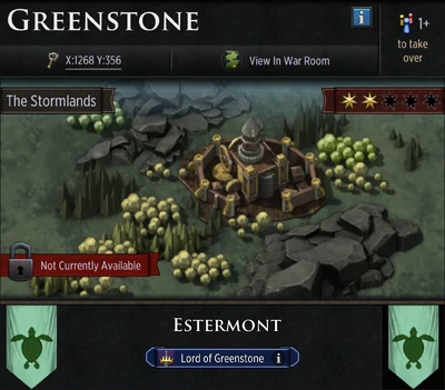 Greenstone - Game of Thrones: Conquest Wiki
