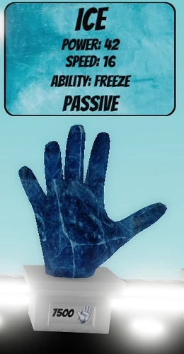 Ice Glove (Slap Battles) | Game Weapons Wiki | Fandom