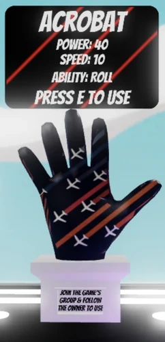Acrobat Glove (Slap Battles) | Game Weapons Wiki | Fandom