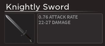 Knightly Sword (RedBox) | Game Weapons Wiki | Fandom