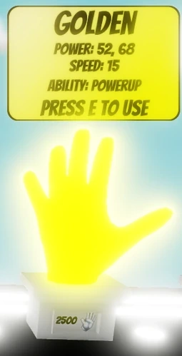 Golden Glove (Slap Battles) | Game Weapons Wiki | Fandom