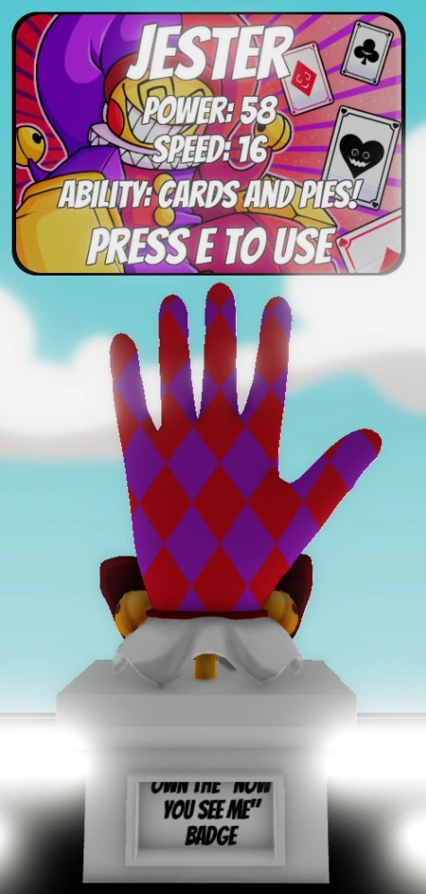 Jester Glove (Slap Battles) | Game Weapons Wiki | Fandom