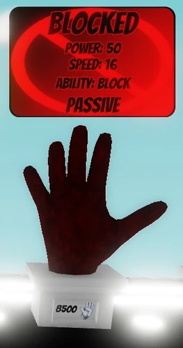Blocked Glove (Slap Battles) | Game Weapons Wiki | Fandom