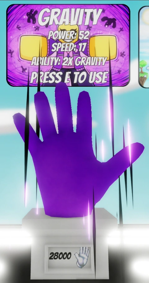 Gravity Glove (Slap Battles) | Game Weapons Wiki | Fandom