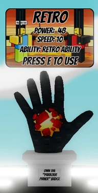 Retro Glove (Slap Battles) | Game Weapons Wiki | Fandom