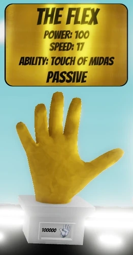 The Flex (Slap Battles) | Game Weapons Wiki | Fandom