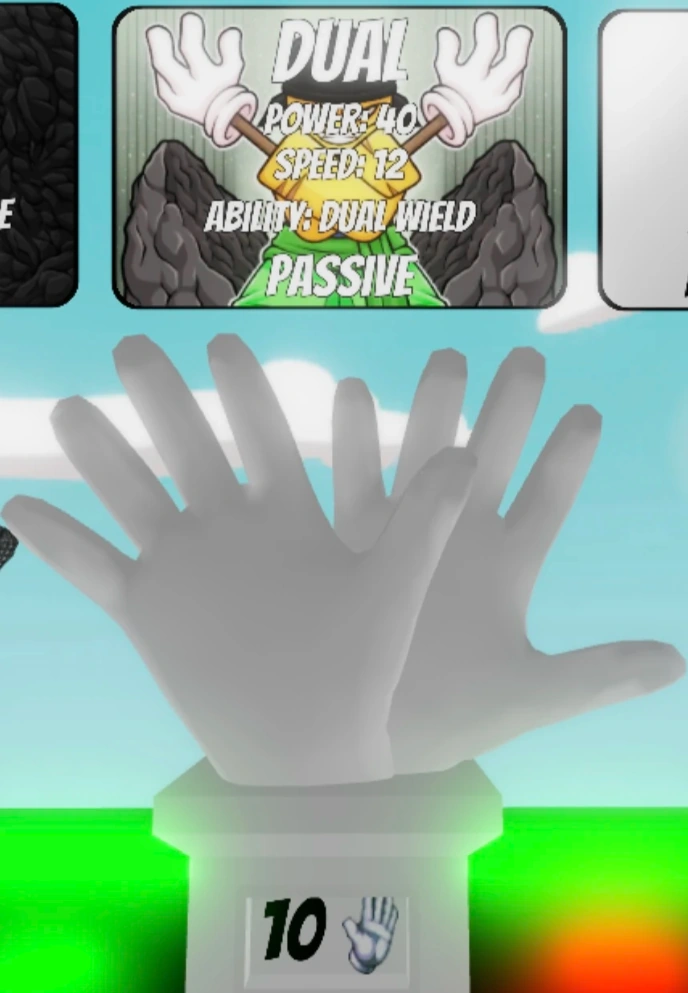 Dual Glove (Slap Battles) | Game Weapons Wiki | Fandom