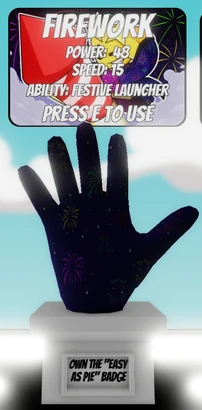 Firework Glove (Slap Battles) | Game Weapons Wiki | Fandom