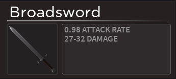 Broadsword (RedBox) | Game Weapons Wiki | Fandom