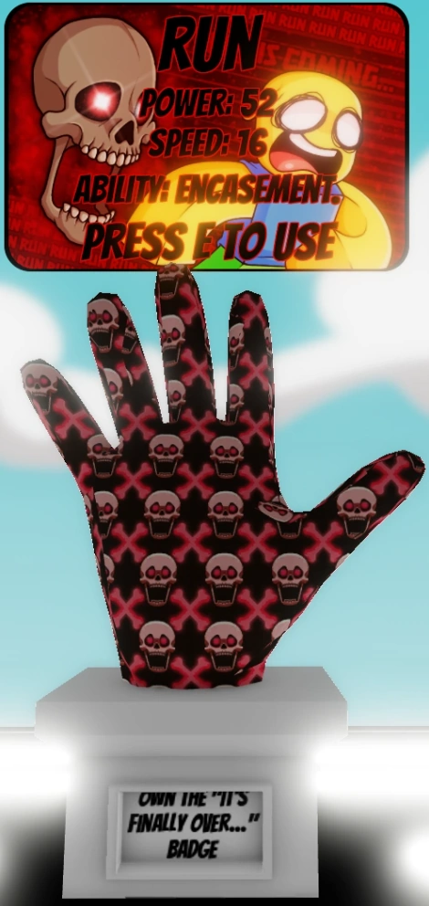 Run Glove (Slap Battles) | Game Weapons Wiki | Fandom