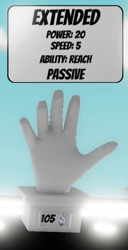 Extended Glove (Slap Battles) | Game Weapons Wiki | Fandom