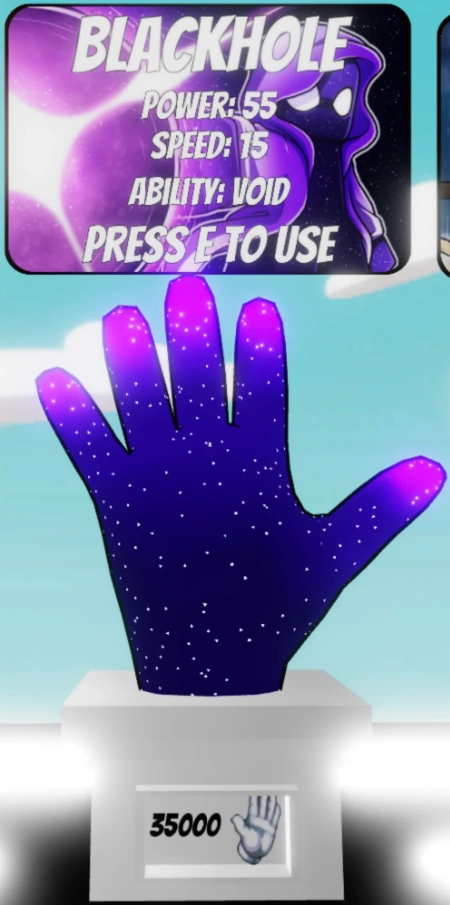Blackhole Glove (Slap Battles) | Game Weapons Wiki | Fandom